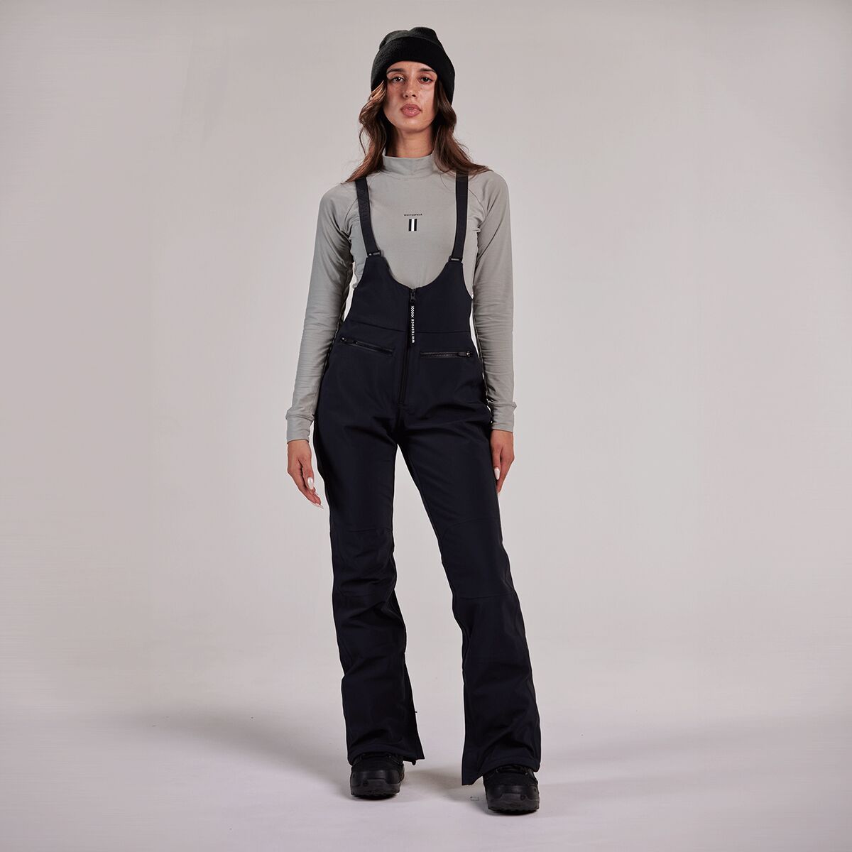 WHITESPACE High Waisted 3L Softshell Riding Bib - Women's - Clothing