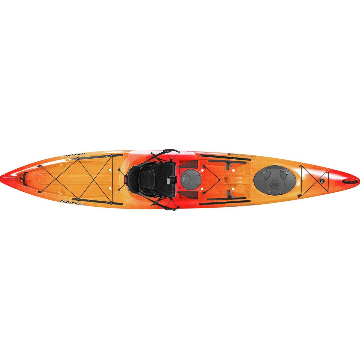 Wilderness Systems Tarpon 140 Kayak with Rudder - Sit-On-Top - Paddle