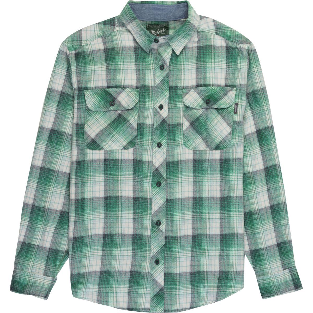 Woolrich Miners Wash Classic Flannel Long-Sleeve Shirt - Men's - Clothing Woolrich Miners Wash Classic Flannel Long-Sleeve Shirt - Men's - Clothing