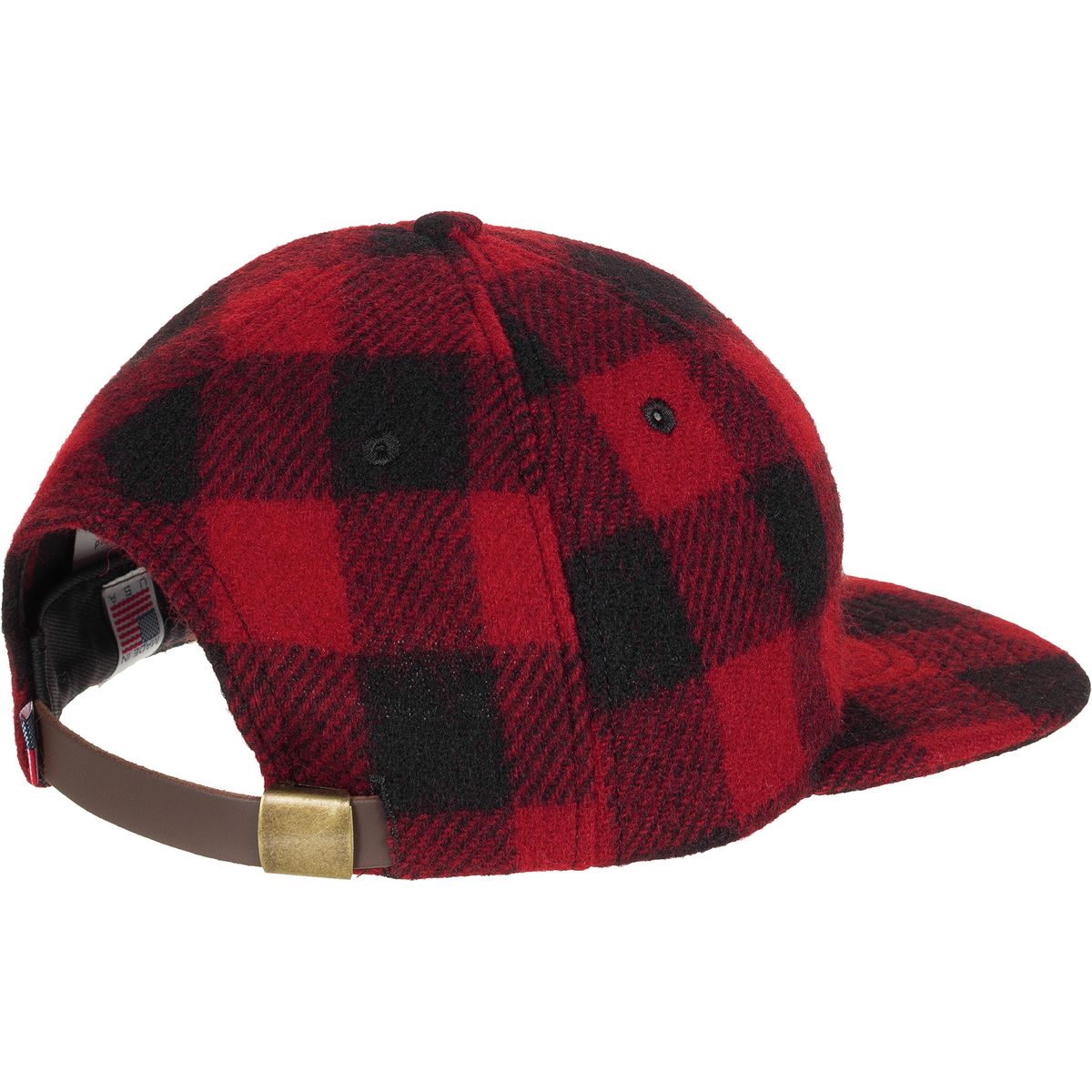Woolrich Wool Buffalo Plaid Baseball Cap - Accessories