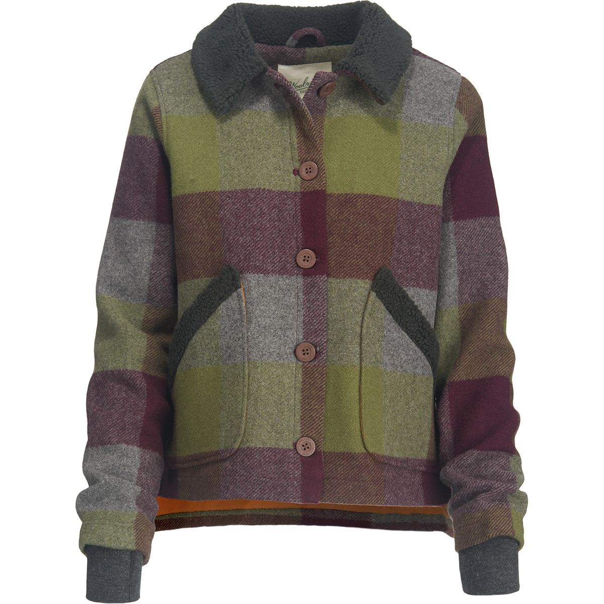 Woolrich Giant Buffalo Wool Jacket - Women's - Clothing