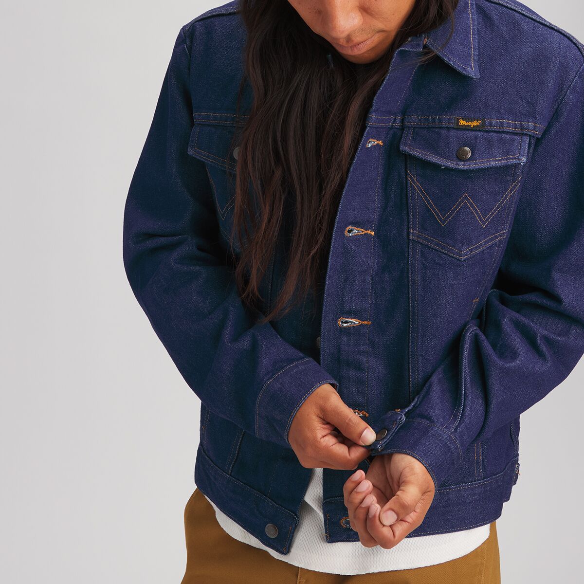 Wrangler Cowboy Cut Unlined Denim Jacket - Men's - Clothing