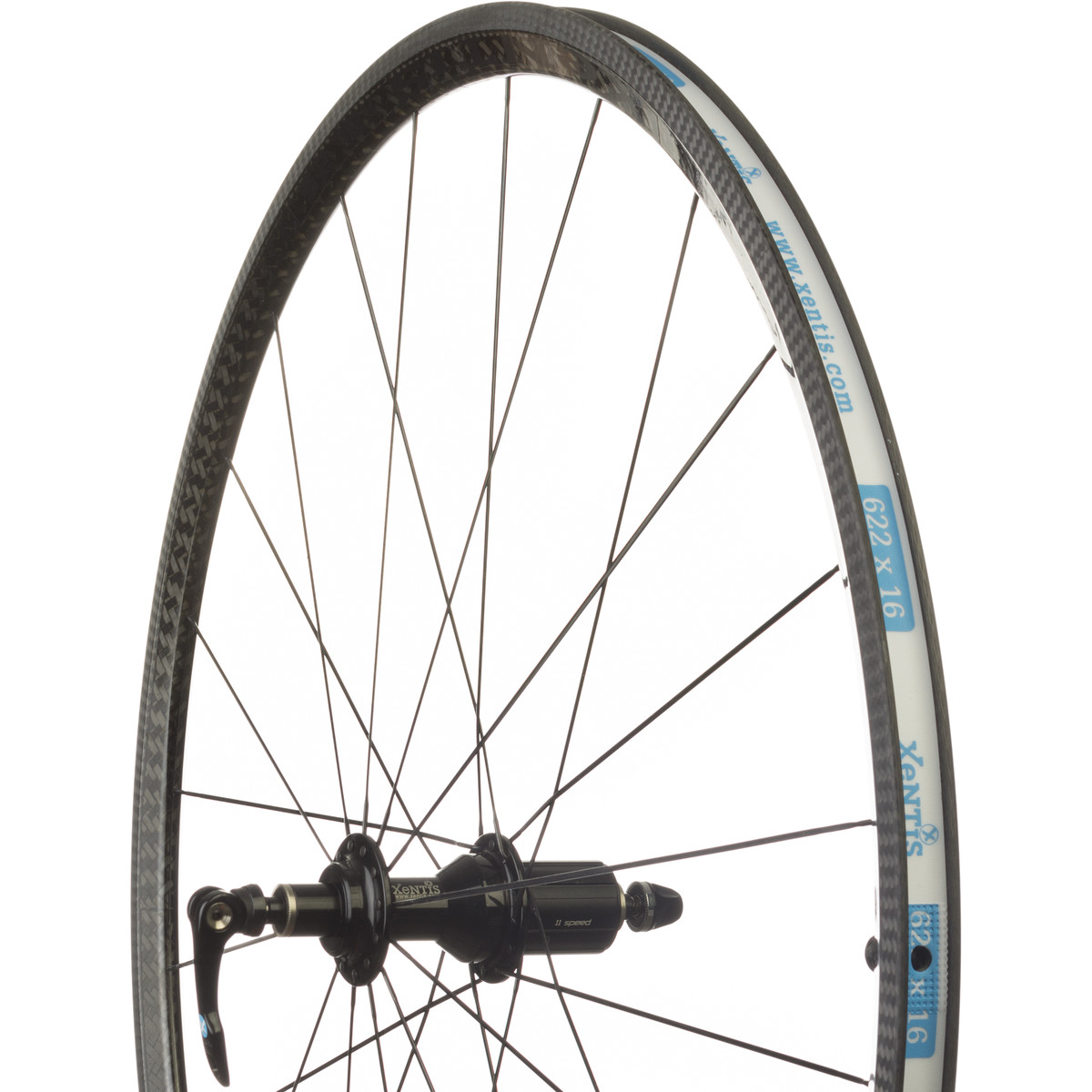 Xentis XBL 2.5 Clincher Carbon Wheelset - Bike
