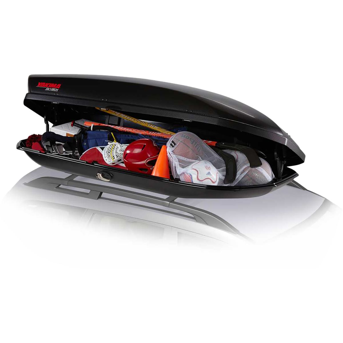 Yakima SkyBox 16 Carbonite Cargo Box | Backcountry.com