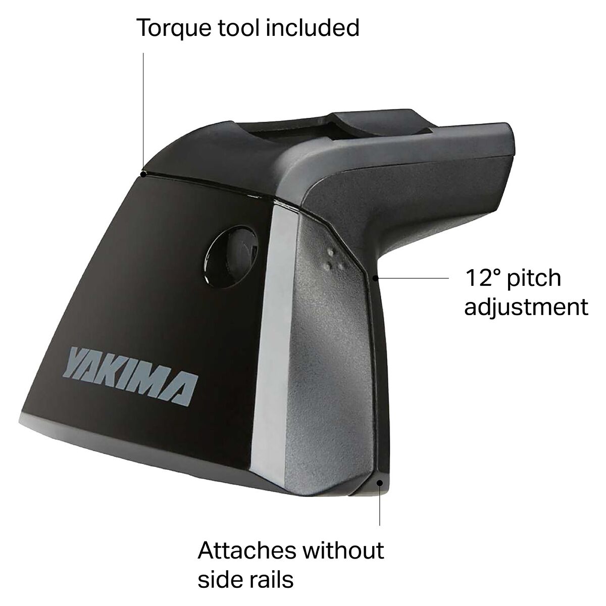 Yakima BaseLine Adjustable Clamp Tower System - Ski