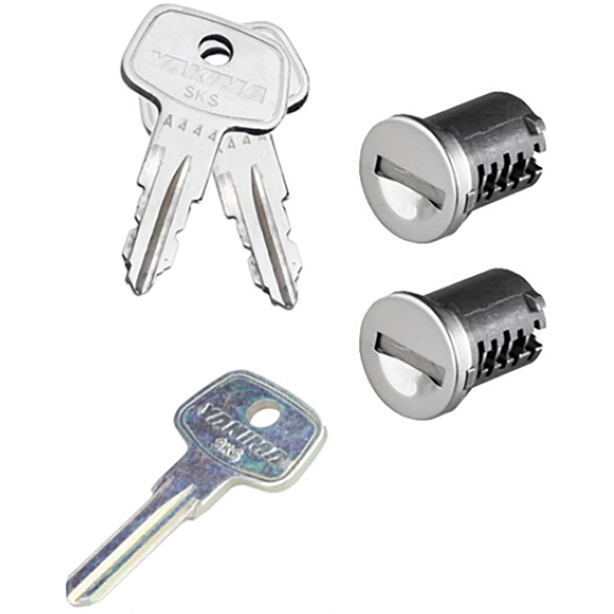 Yakima SKS Lock Cores - 8 pack - Ski