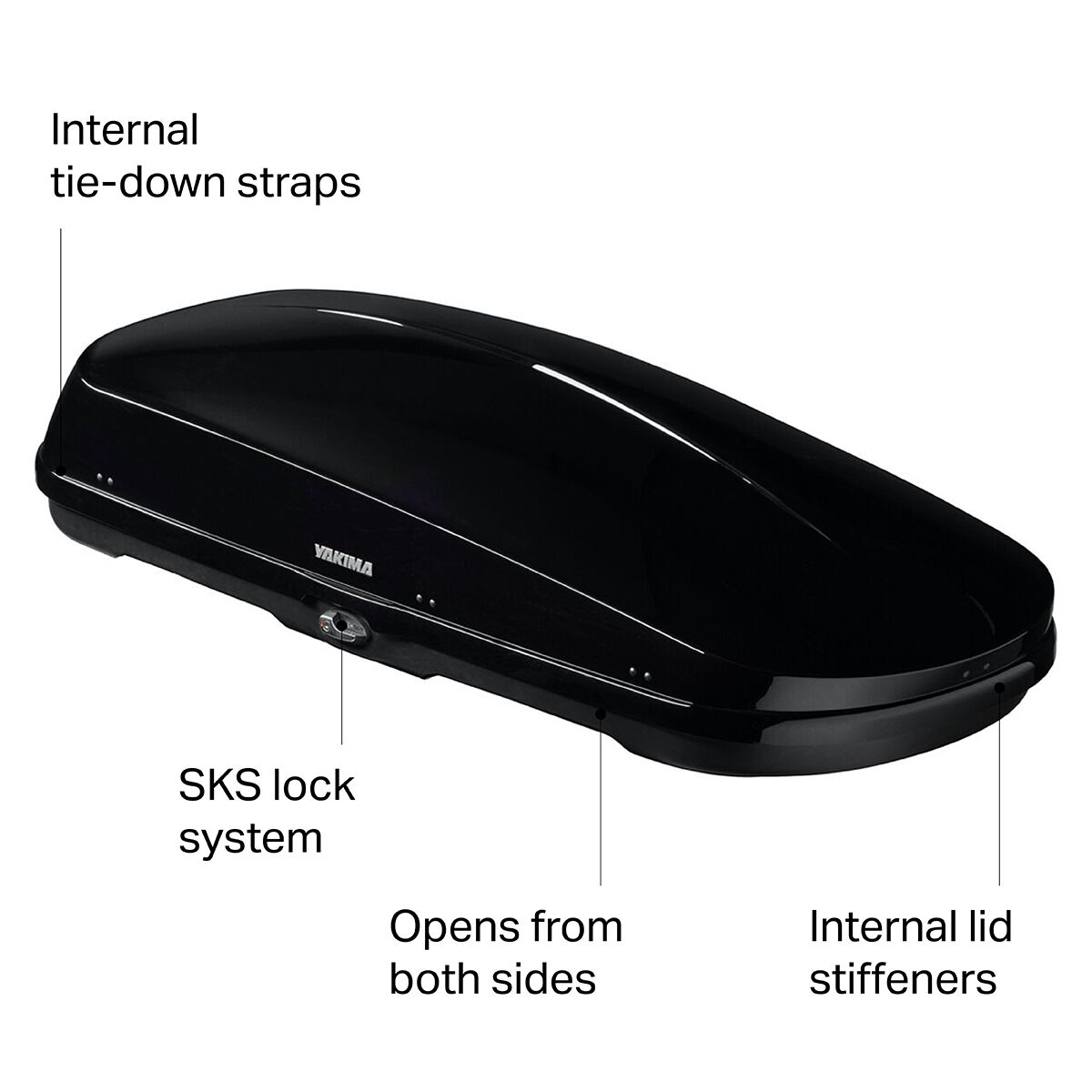 Yakima GrandTour 16 Cargo Box - Ski