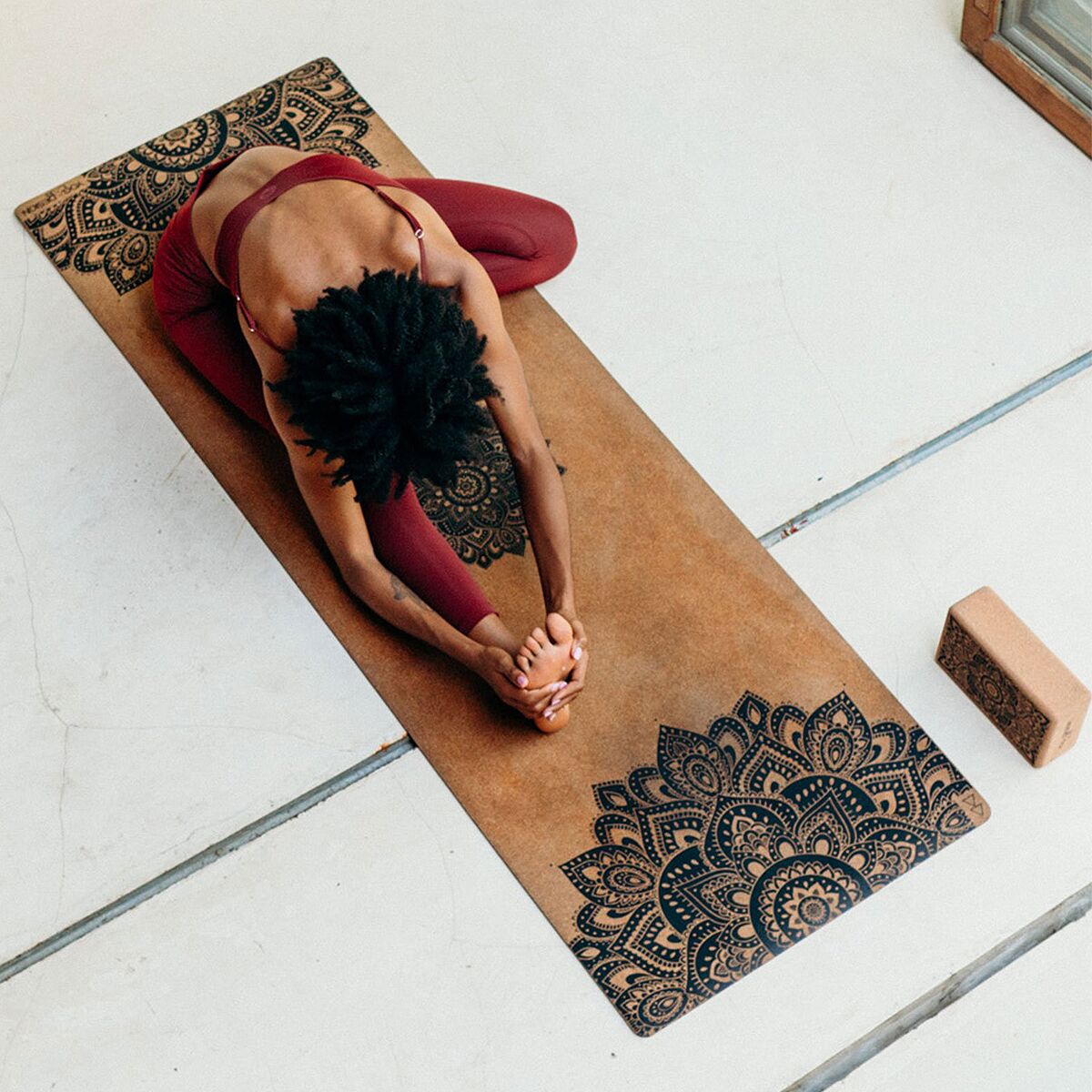 Yoga Design Lab Cork Yoga Mat - Yoga
