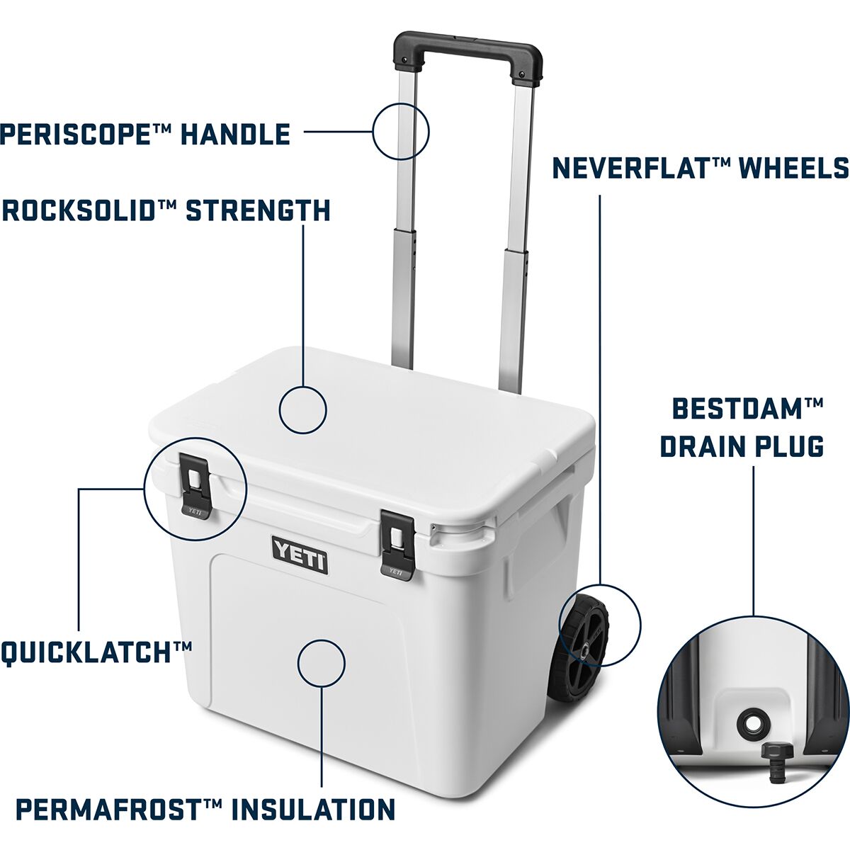 YETI Roadie 60 Cooler - Hike & Camp