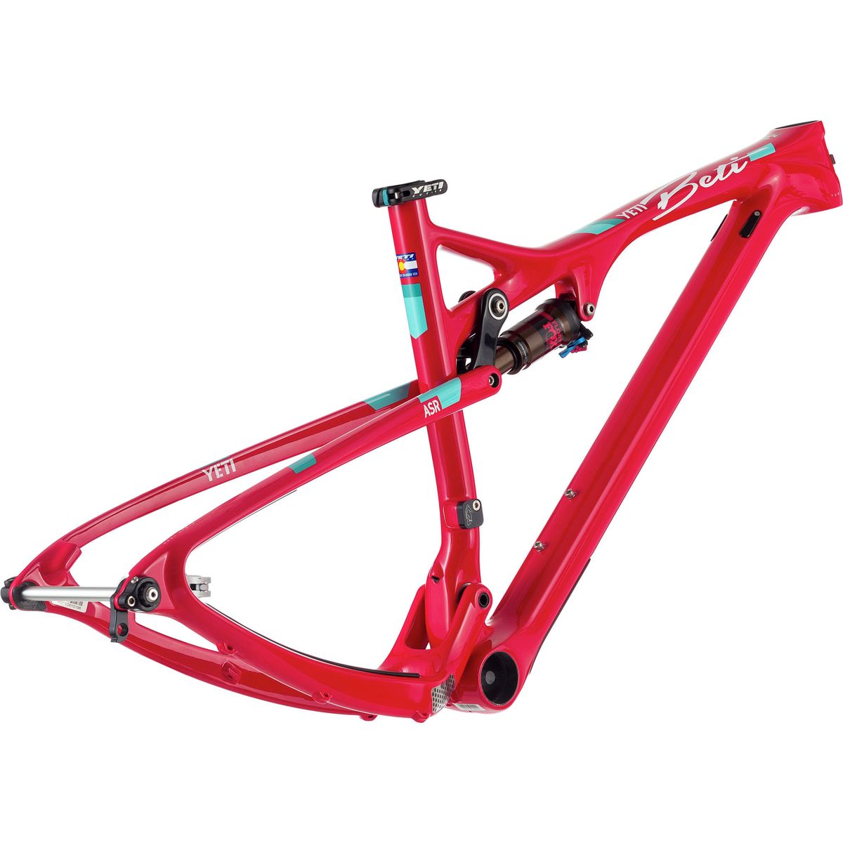 Yeti Cycles ASR Beti Turq Mountain Bike Frame - 2017 - Women's - Bike
