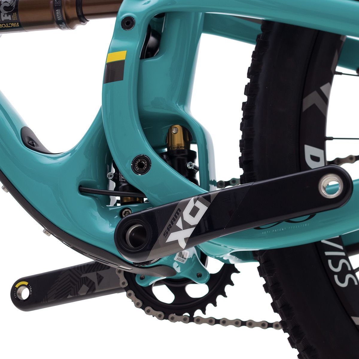 Yeti Cycles SB5 Turq LR X01 Eagle Race Mountain Bike - Bike