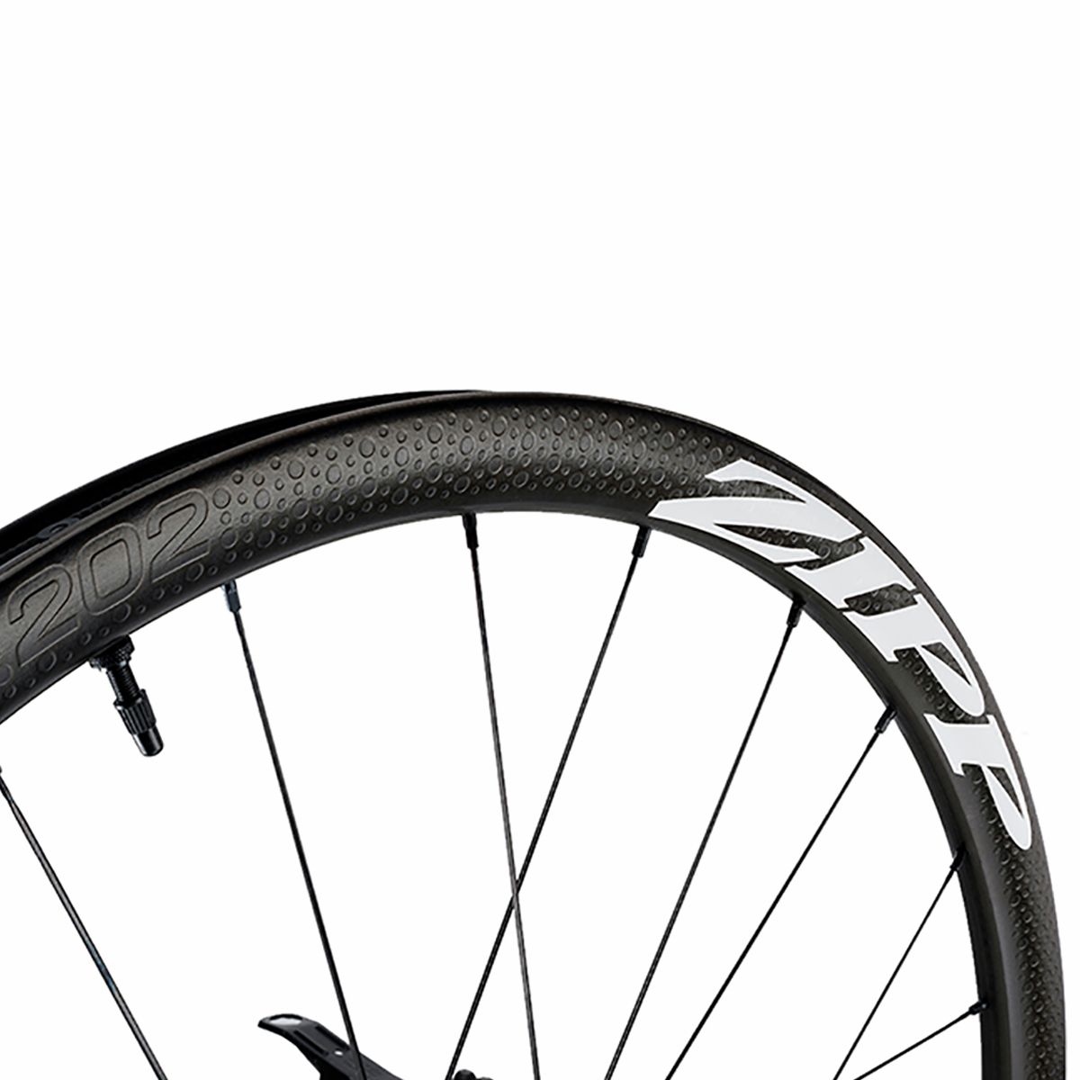 Zipp 202 Firecrest Carbon Disc Brake Road Wheel -Tubeless - Bike