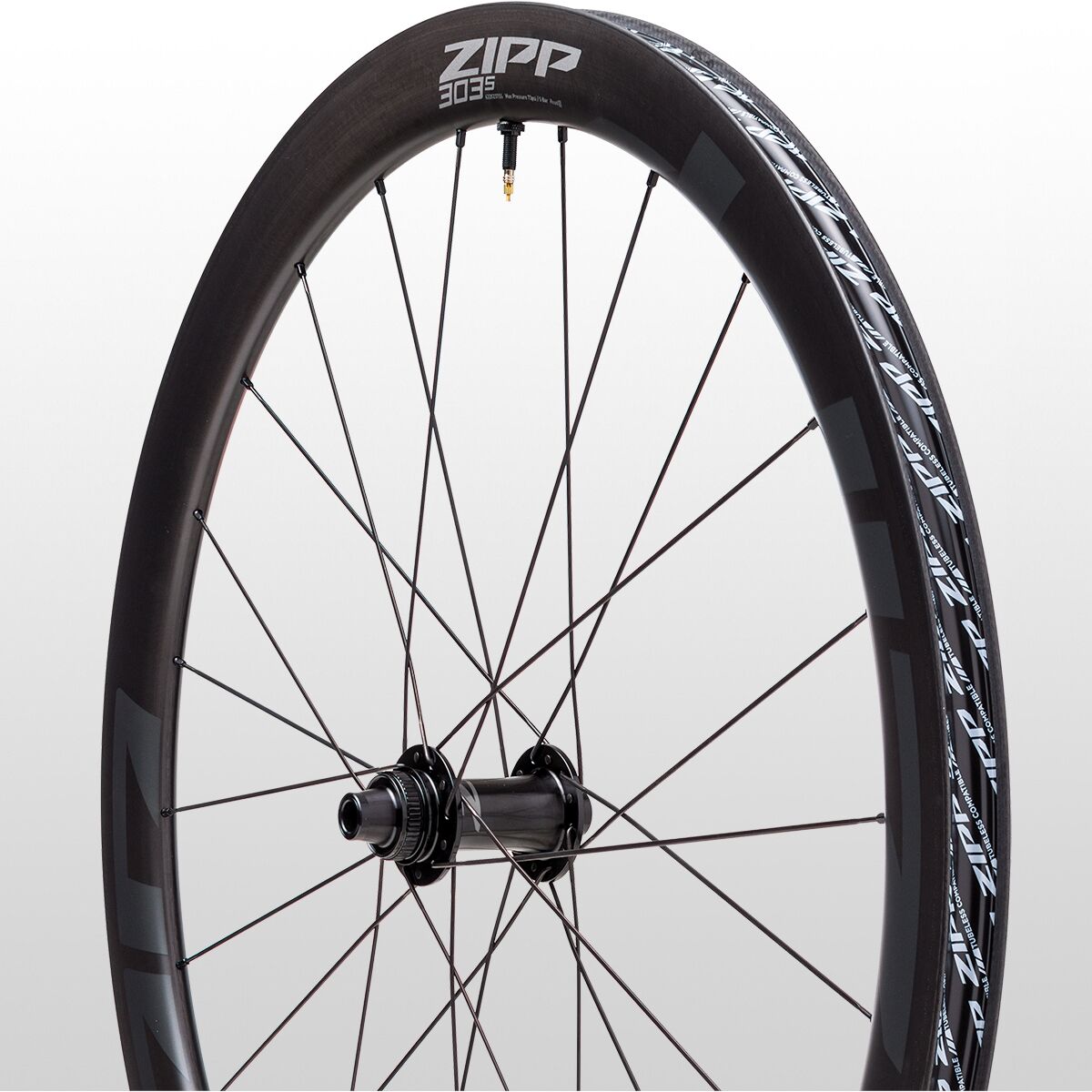 Zipp 303 S Carbon Disc Brake Wheelset - Tubeless - Bike