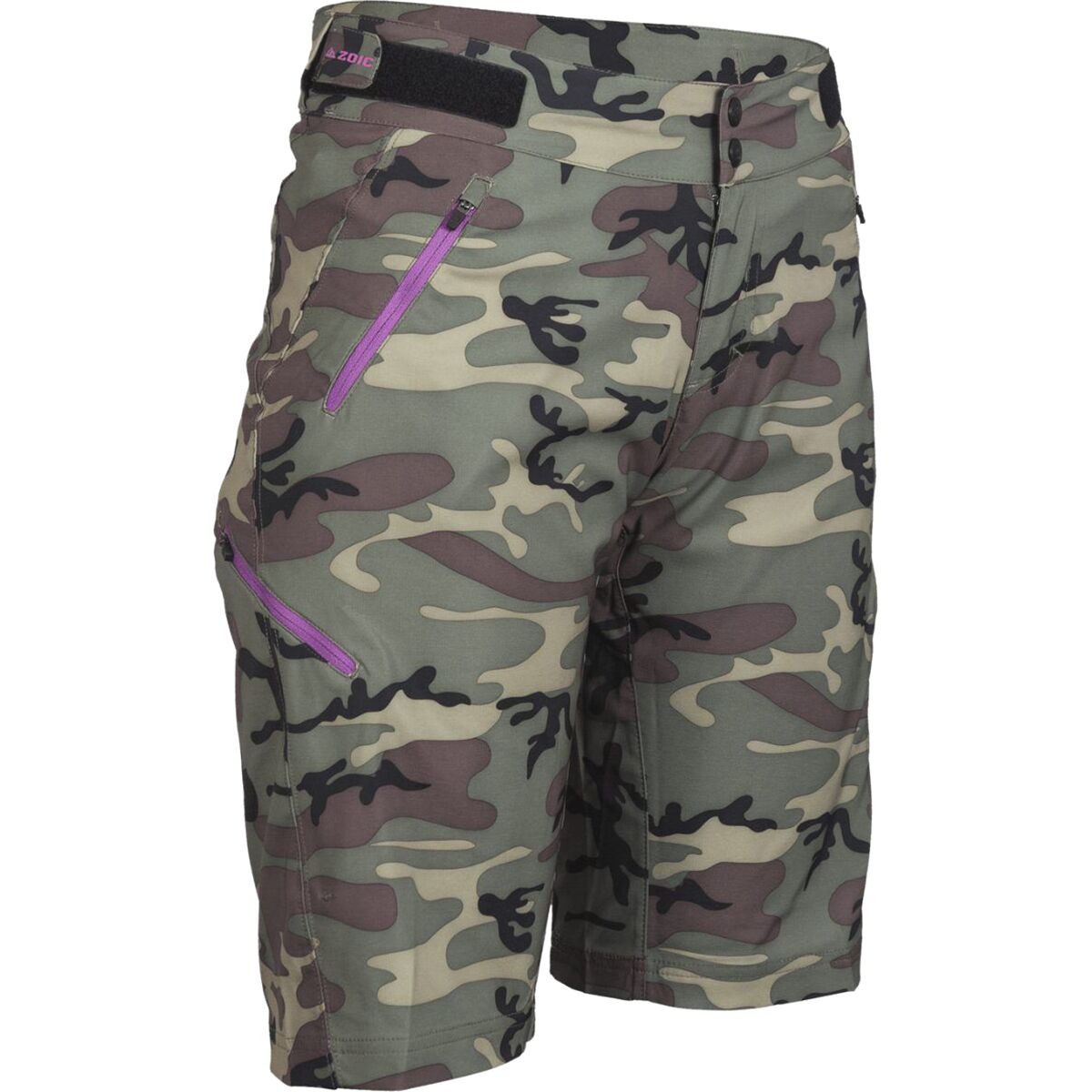 ZOIC Navaeh Camo Short + Essential Liner - Women's | Backcountry.com