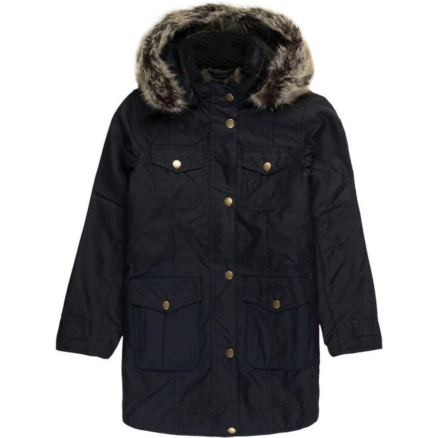 Barbour Ashbridge Wax Jacket - Girls' - Kids