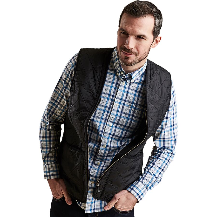 Barbour Polarquilt Waistcoat Zip-In Liner Vest - Men's | Backcountry.com