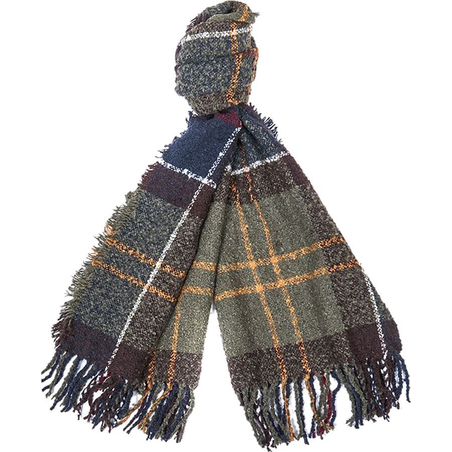 Barbour Tartan Boucle Scarf - Women's | Backcountry.com