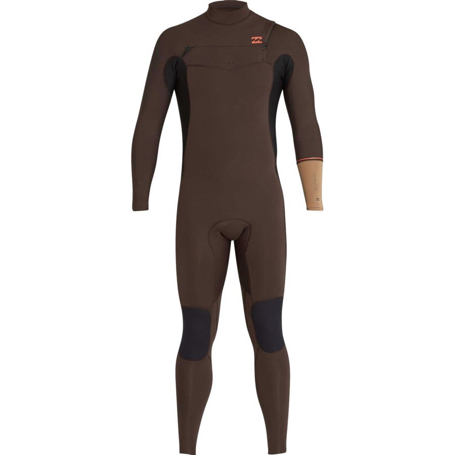 Billabong 4/3 Furnace Revolution Chest Zip Full Wetsuit - Men's ...