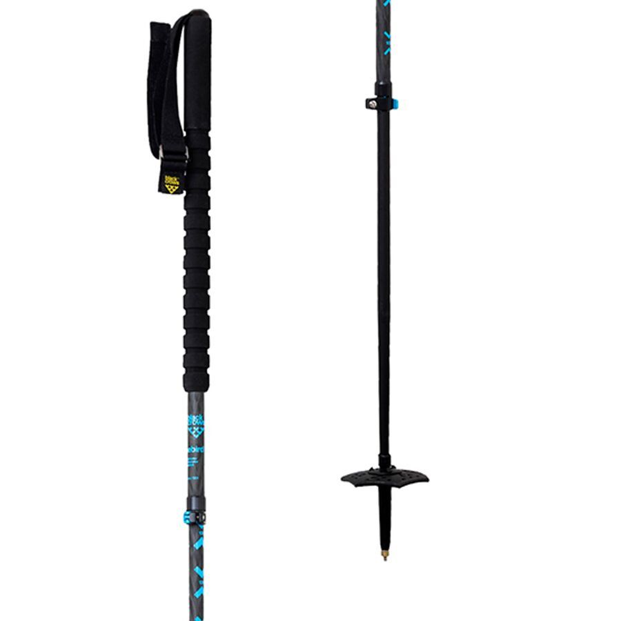 Black Crows Trios Freebird Adjustable Ski Poles - Ski