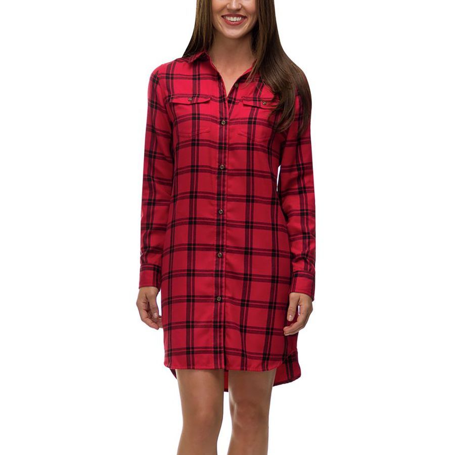 Basin and Range Snow Creek Flannel Dress - Women's - Clothing
