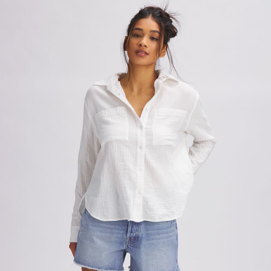 Basin and Range Cotton Gauze Shirt - Women's - Clothing