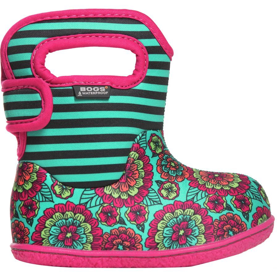 Bogs Baby Bogs Pansy Stripe Boot - Toddler Girls' - Kids