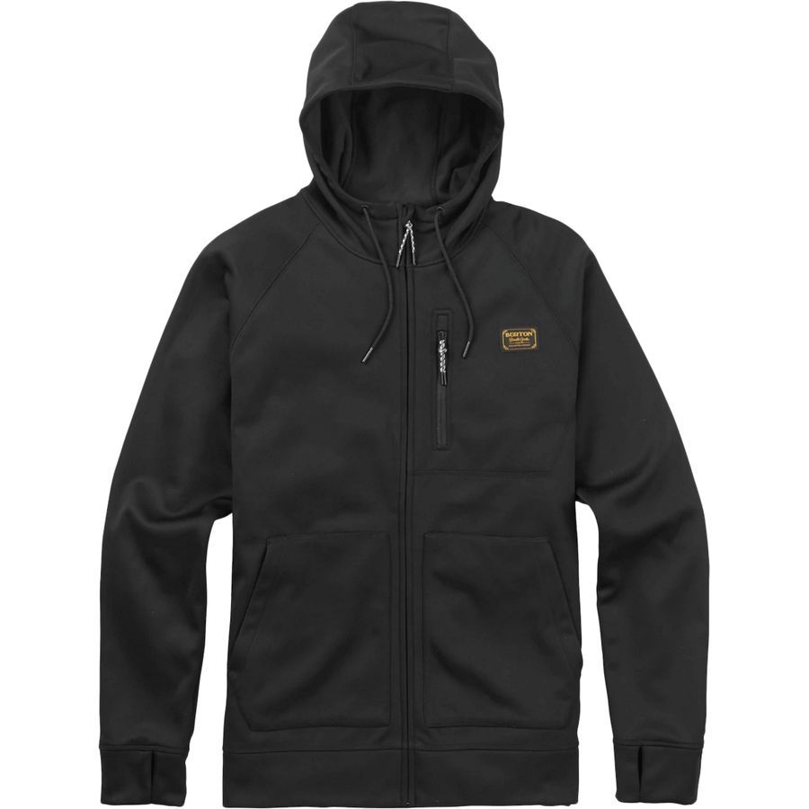 Burton Bonded Full-Zip Lite Hoodie - Men's | Backcountry.com