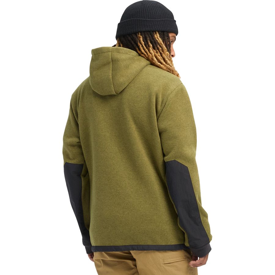 Burton Hayrider Sweater Fleece Hooded Jacket - Men's | Backcountry.com