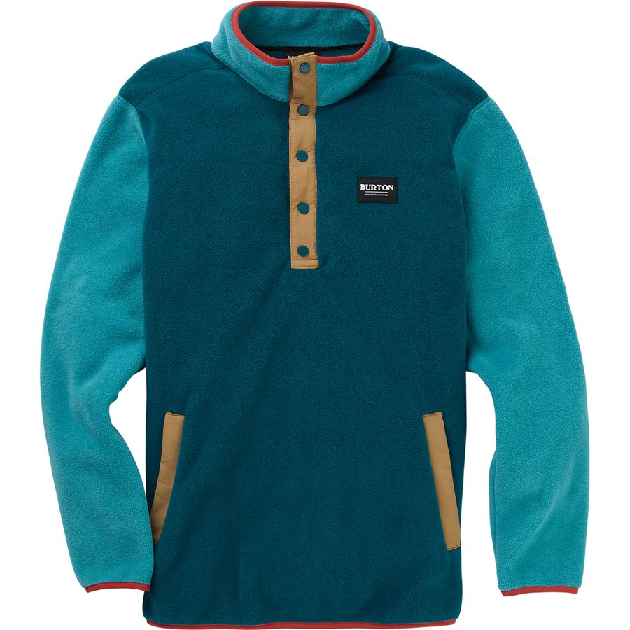 Burton Hearth Fleece Anorak Jacket - Men's | Backcountry.com