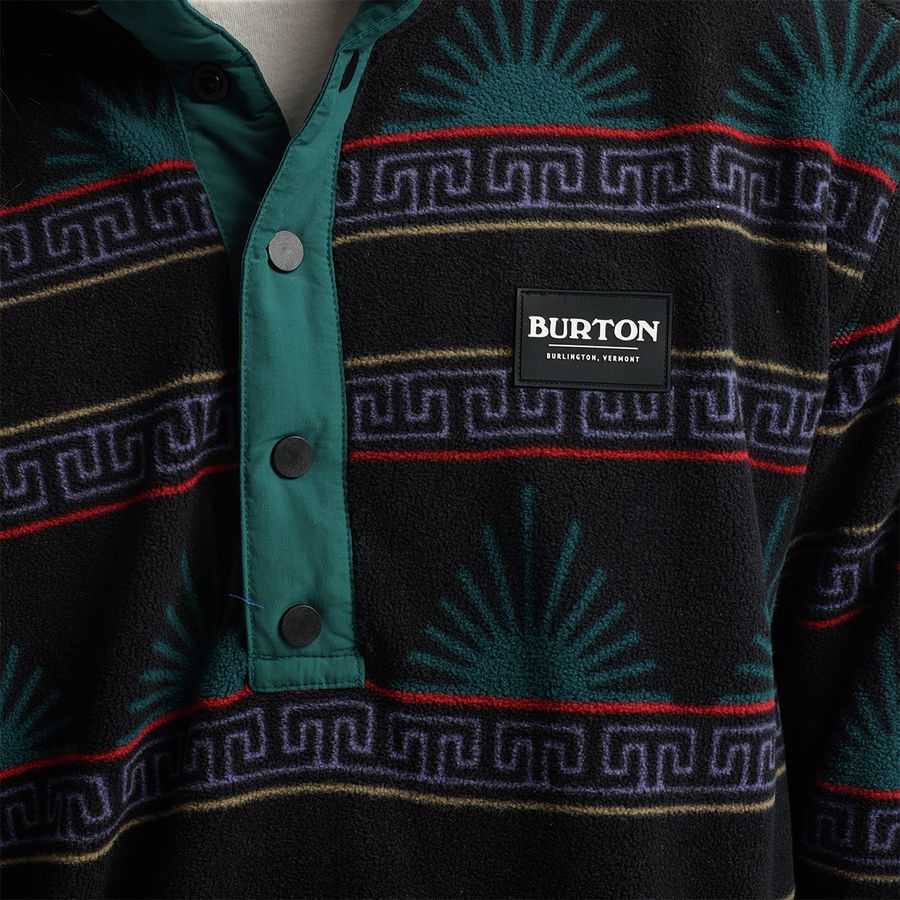 Burton Hearth Fleece Anorak Jacket - Men's | Backcountry.com