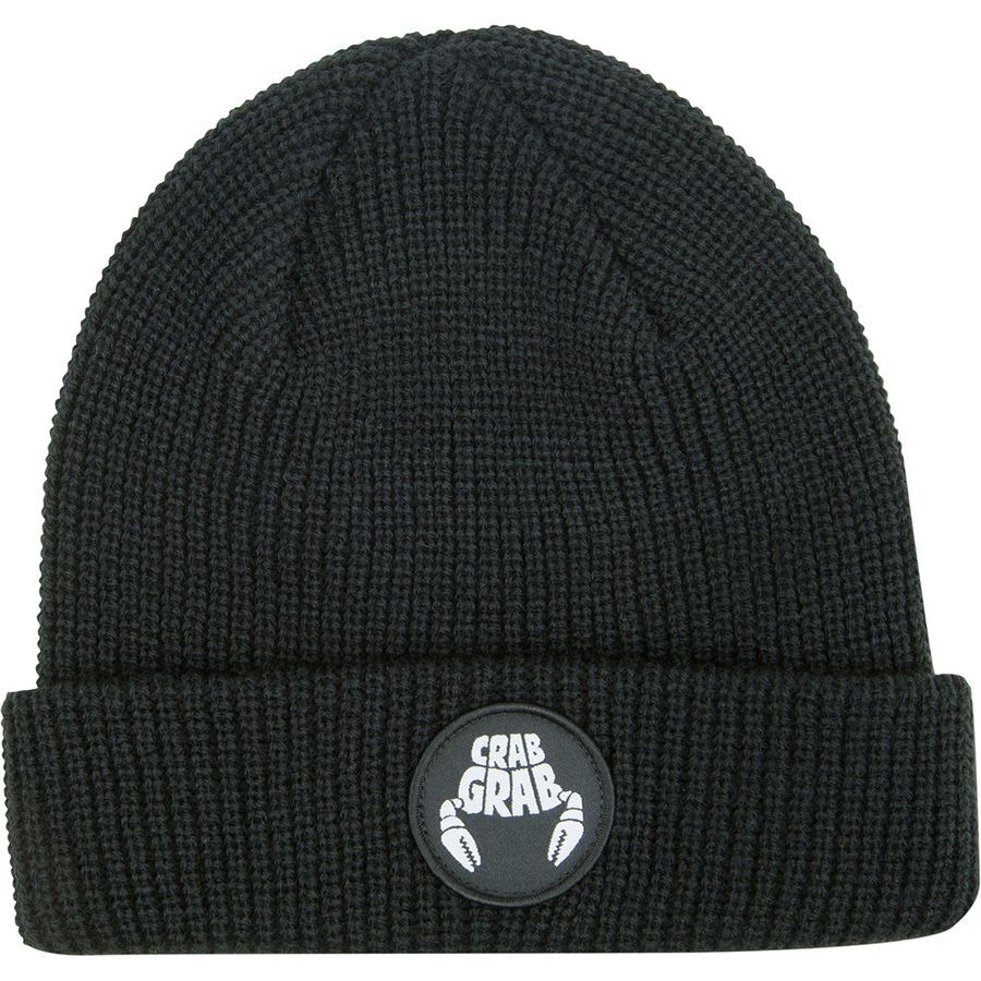 Crab Grab Claw Circle Patch Beanie - Accessories