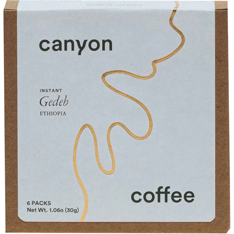 Canyon Coffee Gedeb Instant - 6-Pack - Hike & Camp