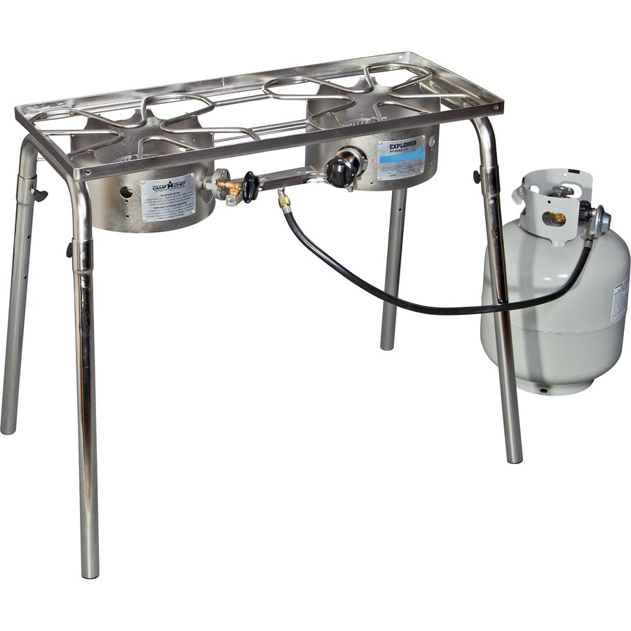 Camp Chef Stainless Explorer Stove - Hike & Camp