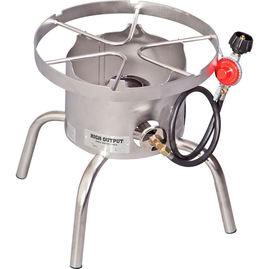 Camp Chef Stainless Steel High Output Single Burner Cooker - Hike & Camp