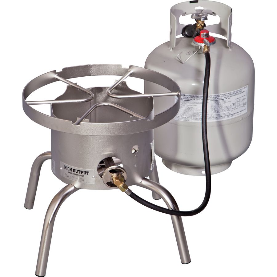 Camp Chef Stainless Steel High Output Single Burner Cooker ...