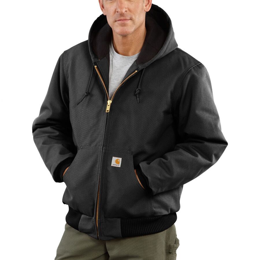 Carhartt J140 Loose Firm Duck Ins Flannel-Lined Active Jacket - Men's ...