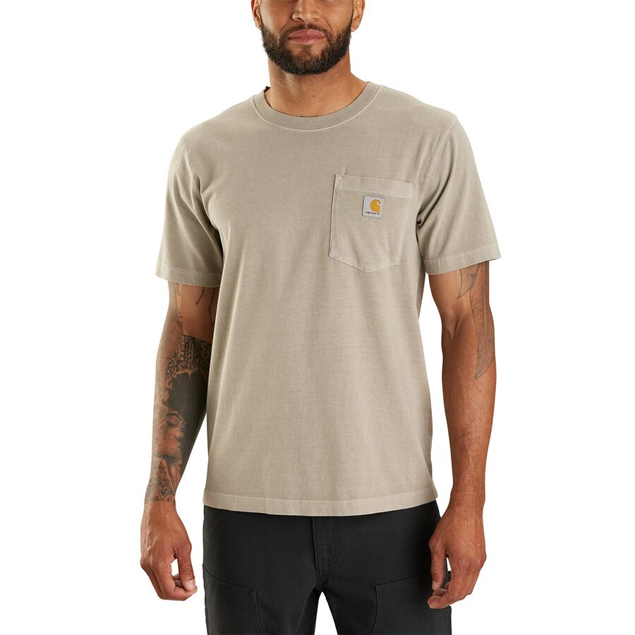 Carhartt Relaxed Fit LW Garment Dyed Pocket T-Shirt - Men's - Clothing
