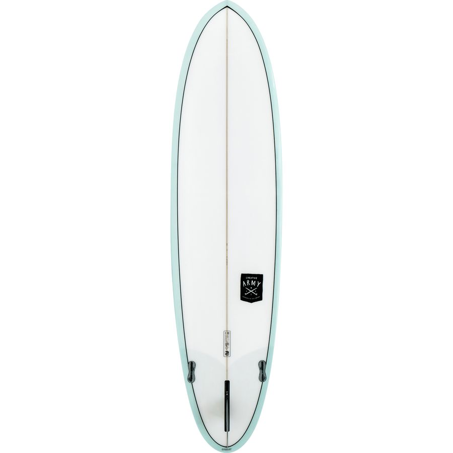 Creative Army Huevo PU Longboard Surfboard | Backcountry.com