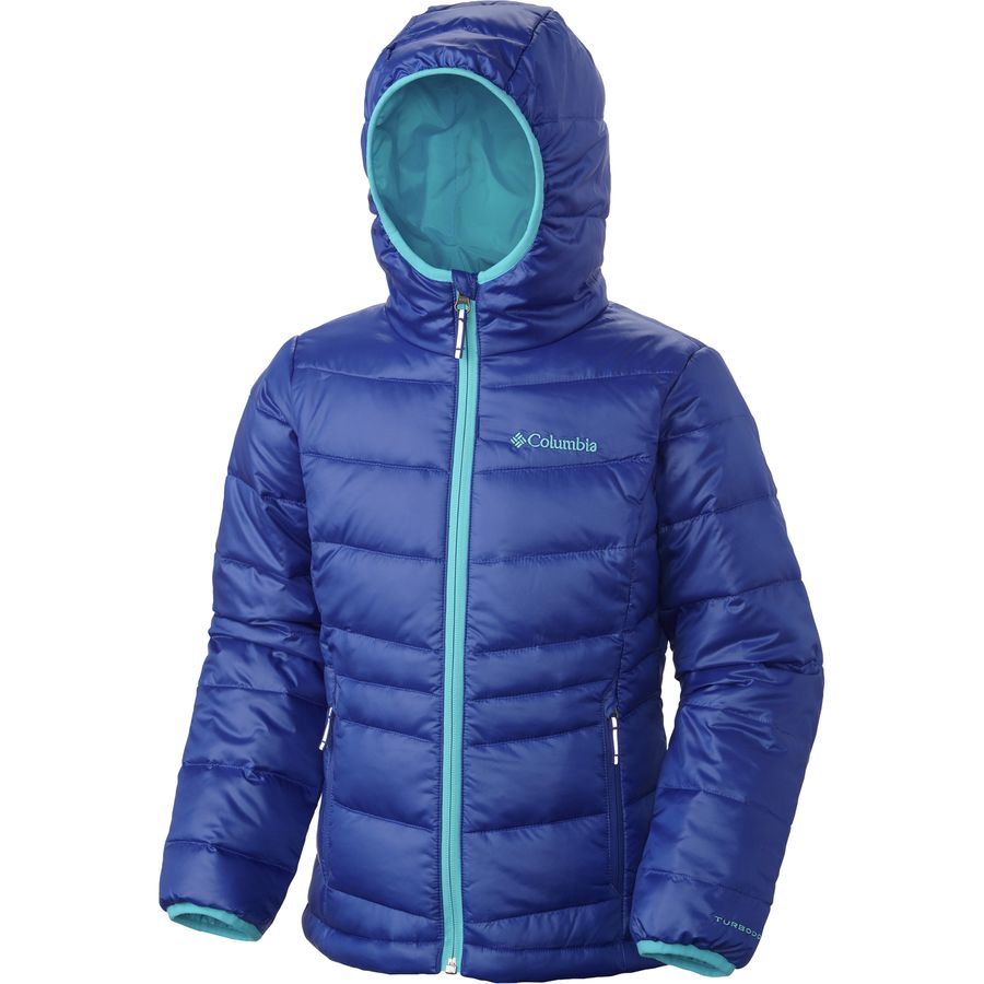 Columbia Gold 550 Turbodown Hooded Down Jacket - Girls' | Backcountry.com