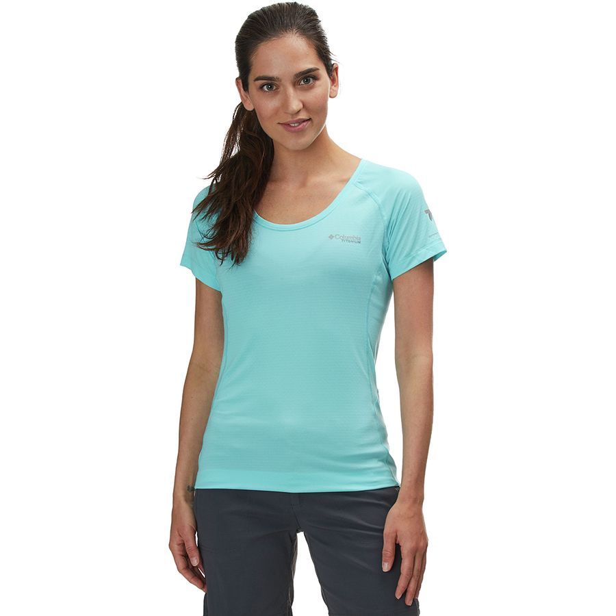 Columbia Titanium Titan Trail Lite Short-Sleeve Shirt - Women's ...