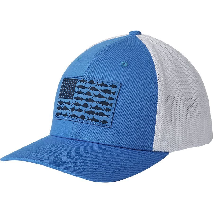Columbia PFG Mesh Fish Flag Trucker Hat | Backcountry.com