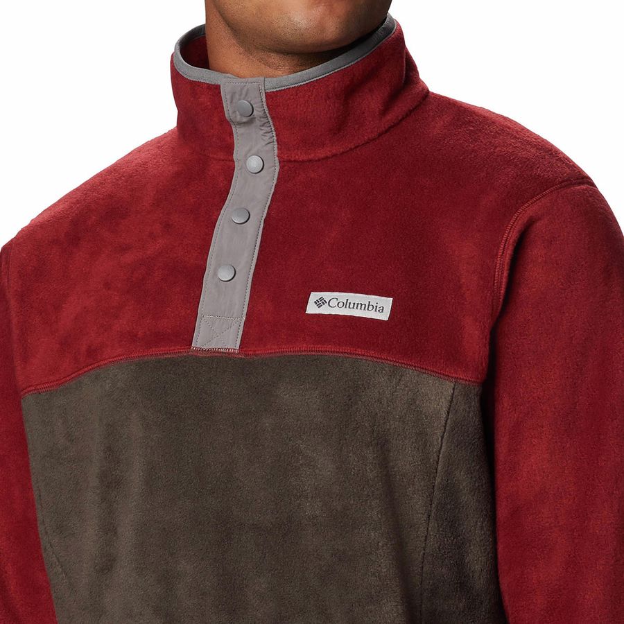 Columbia Steens Mountain 1/2-Snap Fleece Jacket - Men's | Backcountry.com