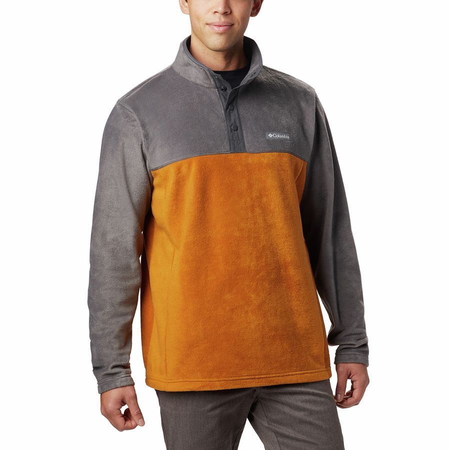 Columbia Steens Mountain 1/2-Snap Fleece Jacket - Men's | Backcountry.com