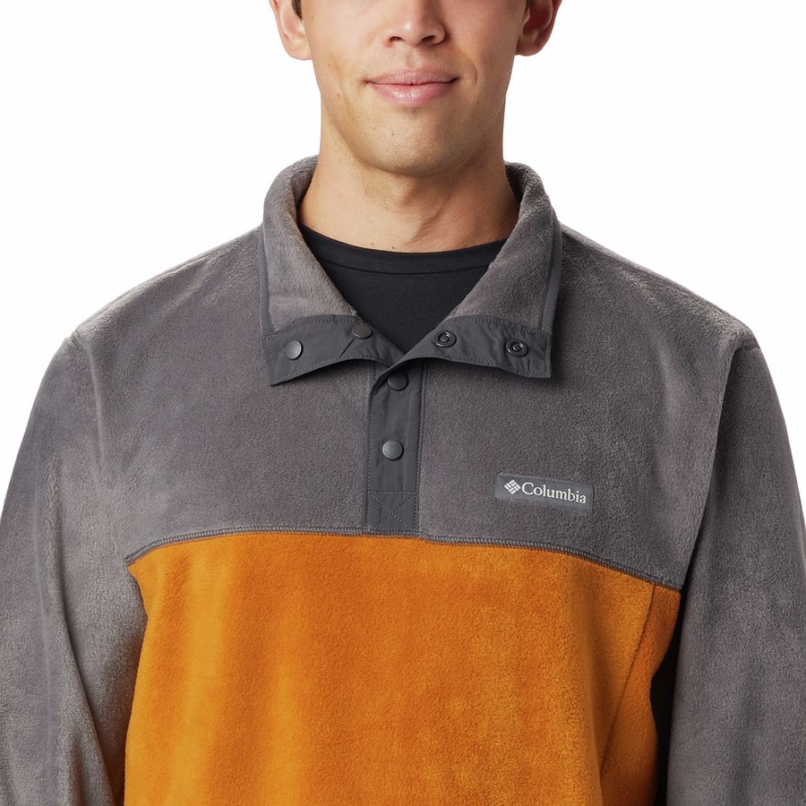 Columbia Steens Mountain 1/2-Snap Fleece Jacket - Men's | Backcountry.com