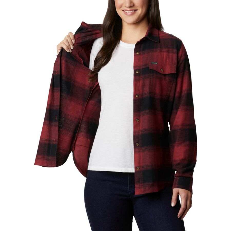 Columbia Pine Street Stretch Flannel - Women's | Backcountry.com