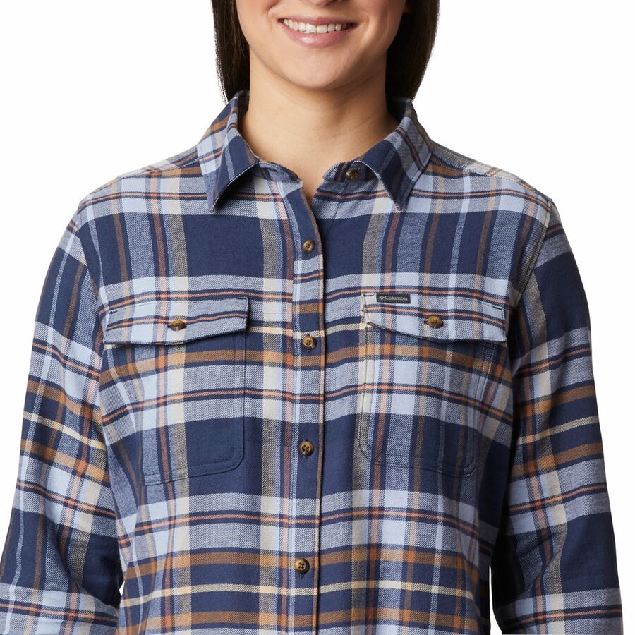 Columbia Pine Street Stretch Flannel - Women's | Backcountry.com