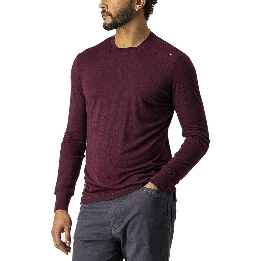 Castelli Wool Long-Sleeve T-Shirt - Men's
