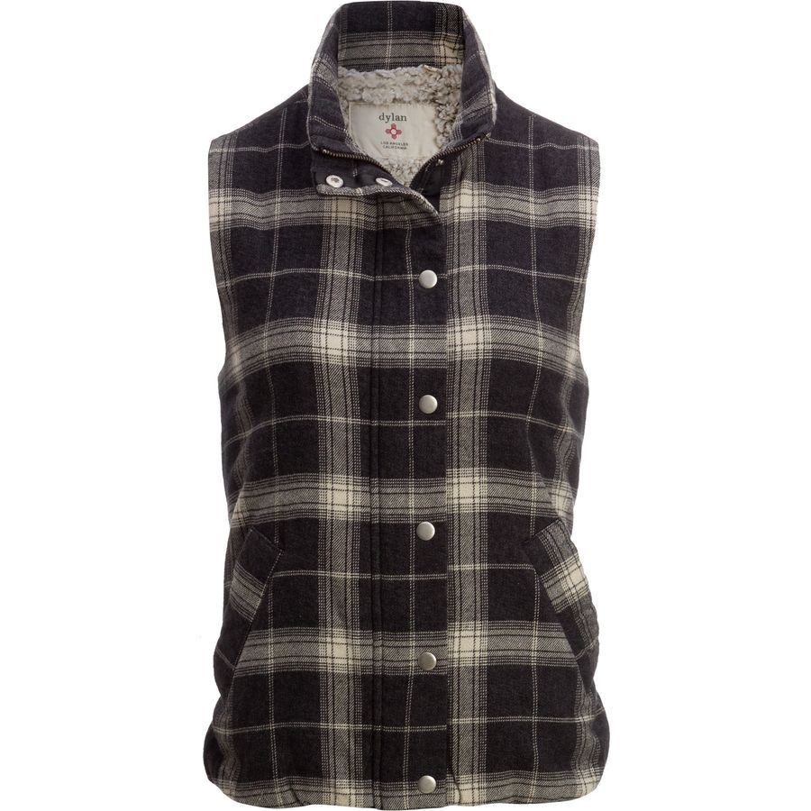 Dylan Melange Flannel & Frosty Tipped Classic Vest - Women's - Clothing
