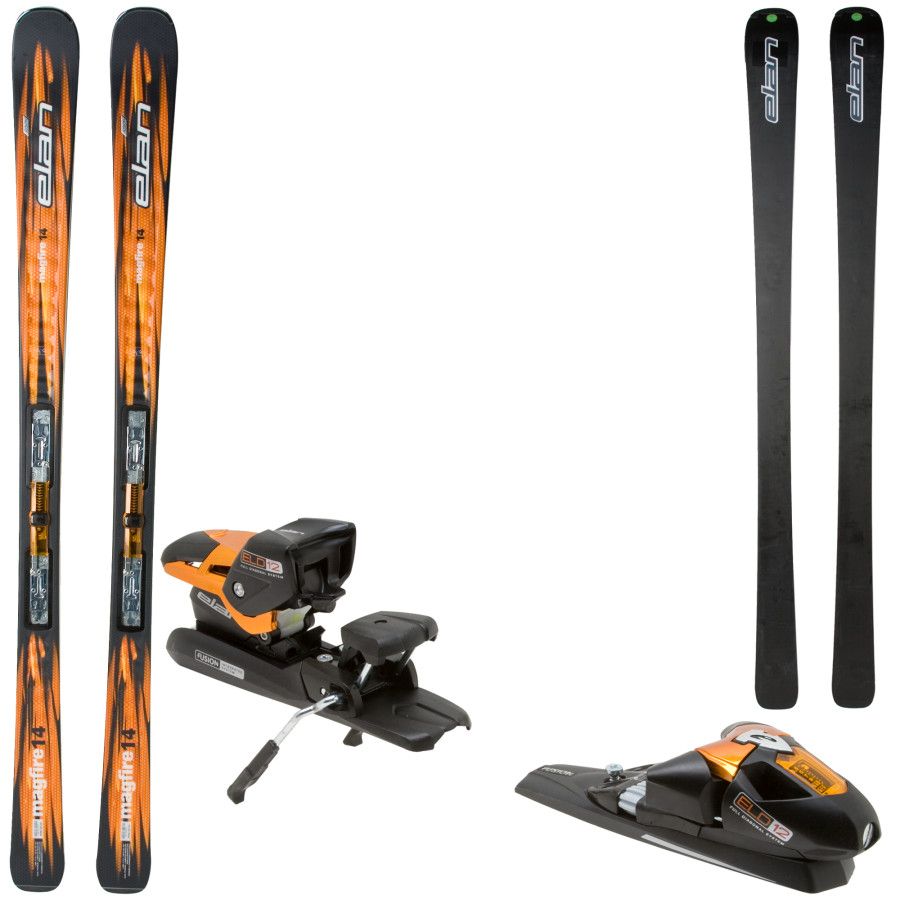Elan Magfire 14 Fusion Alpine Ski w/ ELD 12W Binding - Ski