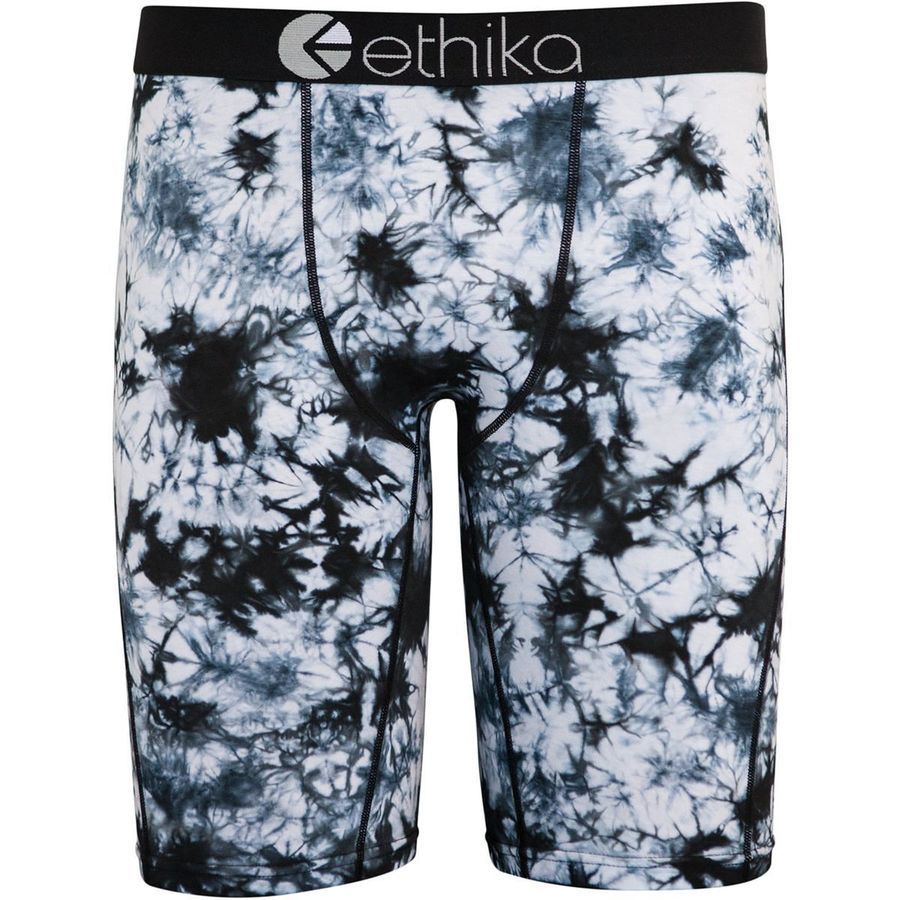 Ethika Staple Print Black Grey TD Boxer - Men's - Clothing